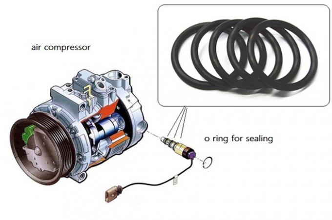 Air Compressor O Ring HNBR AS 568 O-RING Refrigerant Resistant