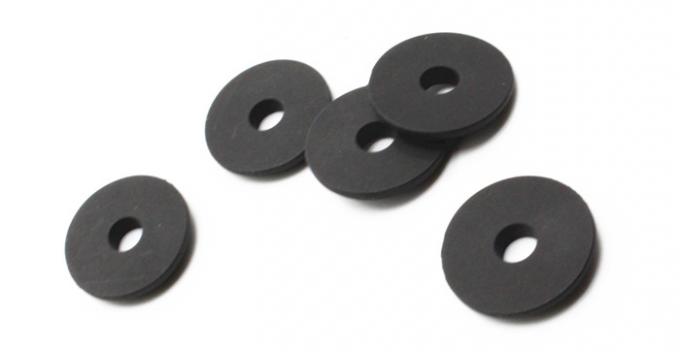 80 Shore A Flat Rubber Washer With FDA Approved Black Blue Soft Silicone