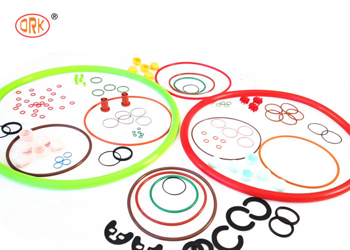 NBR FKM EPDM Silicone O Ring Seal , Custom Rubber O Ring Seals