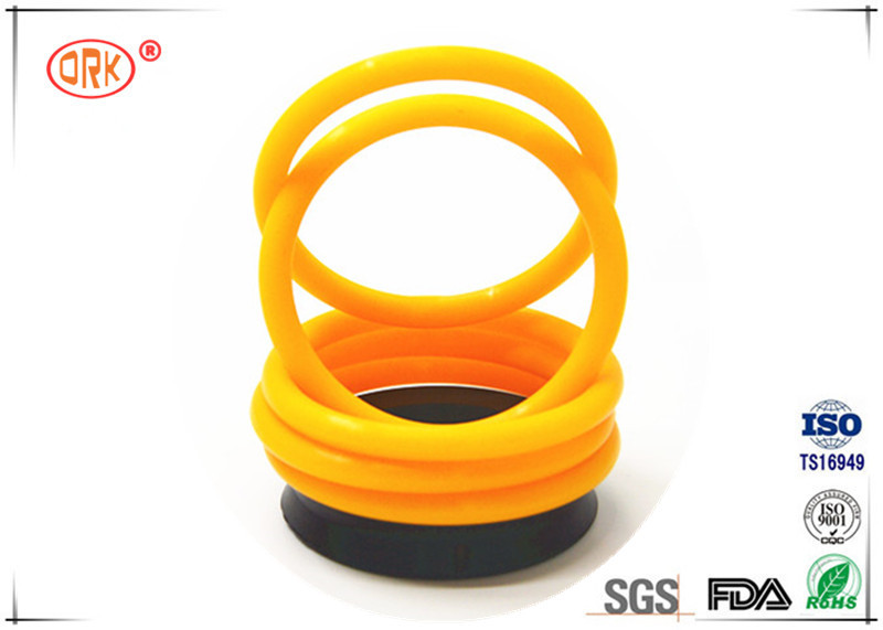 FKM 70 Fuel Resistant O Rings High Fluorine Grades For Low Compression Set