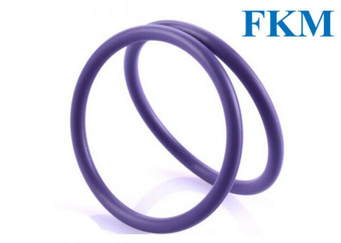 FKM 70 Fuel Resistant O Rings High Fluorine Grades For Low Compression Set
